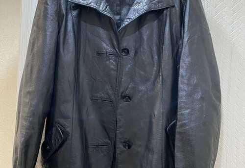 Натуральная кожаная куртка 48-52 размер