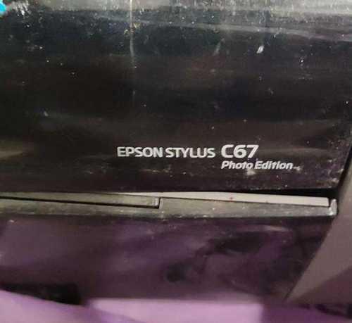 Принтер Epson Stylus C67