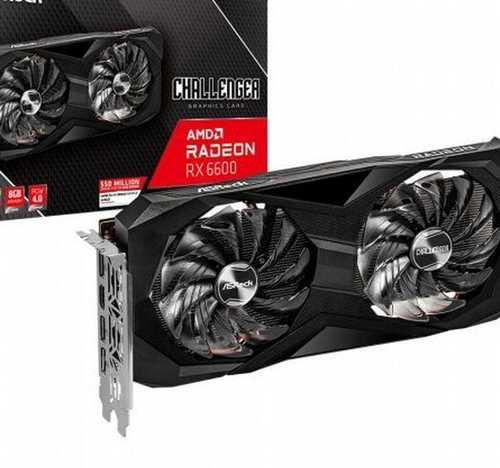 Видеокарта asrock Radeon RX 6600 Challenger D 8Gb