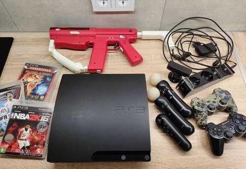 Sony playstation 3 slim 320gb Прошитая