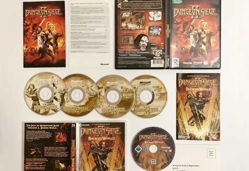 Dungeon Siege II + доп зарубежная лицензия DVD-box