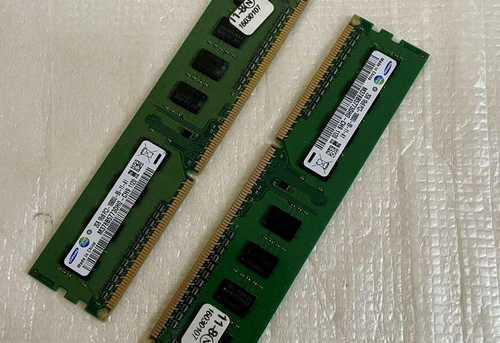 Оперативная память Samsung 2x2GB DDR3