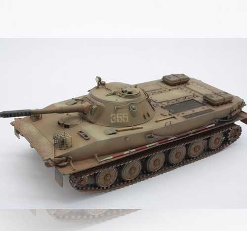 Модель плавающего танка пт-76 от Trumpeter 1:35