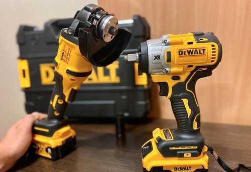 Гайковерт и Ушм Аккумуляторные набор dewalt 2 в 1