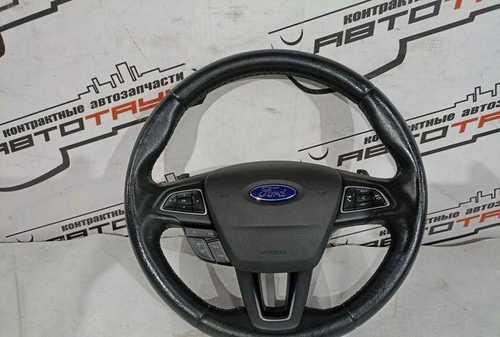 Руль ford focus CB8 мультируль кожа С airbag пусто