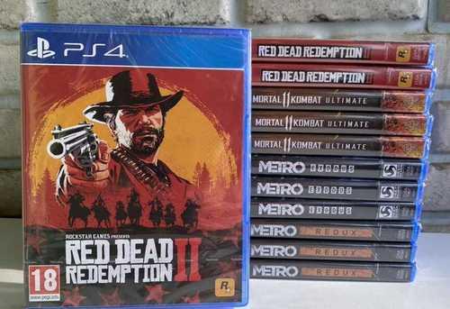 Red Dead Redemption 2 PS4 Новый Диск