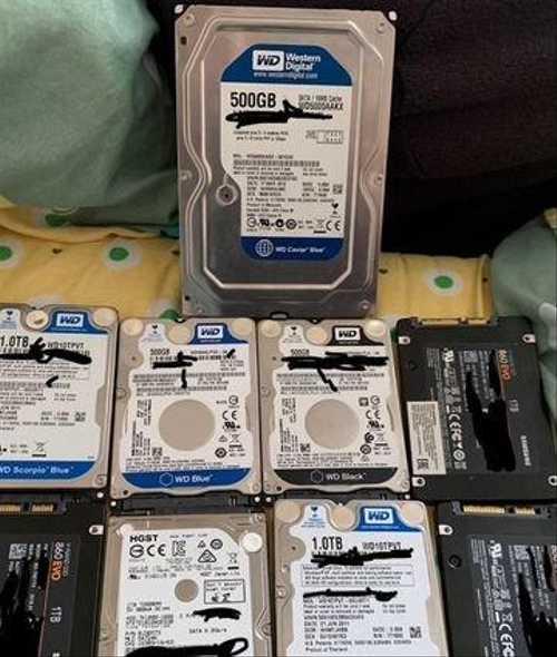 Личные hdd и ssd