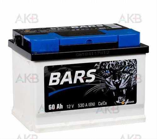 Аккумулятор bars 6ст-60 апз о.п. L2B 60 Ач обр