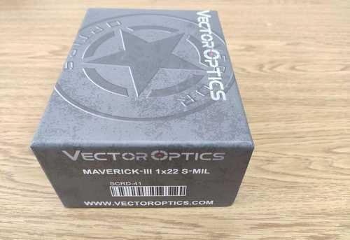 Коллиматор Vector Optics Maverick-III 1x22 S-MIL