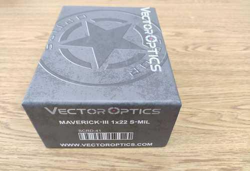 Коллиматор Vector Optics Maverick-III 1x22 S-MIL