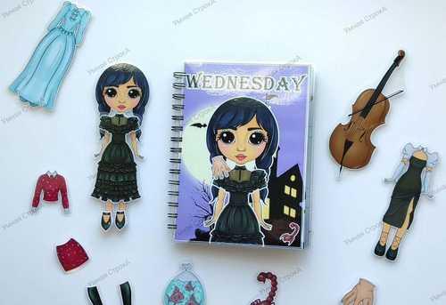 Альбом на липучках Венздей Wednesday