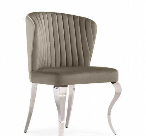 Стул на металлокаркасе Edwin light beige - steel