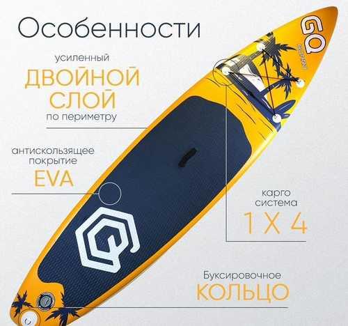 Сапборд QG сoco, RD, сап борд, sup