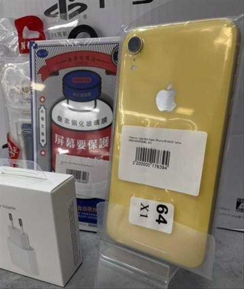Обменка Apple iPhone Xr 64gb yellow Новый