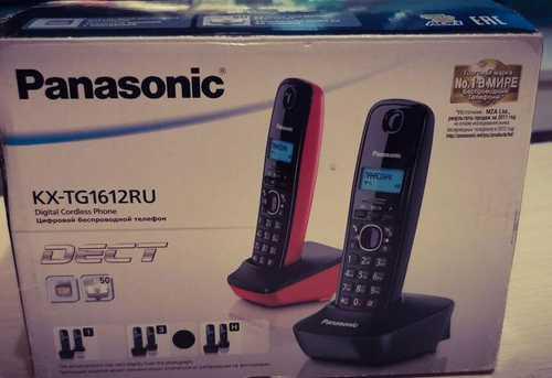 Телефон беспроводной Panasonic KX-TG1612RU