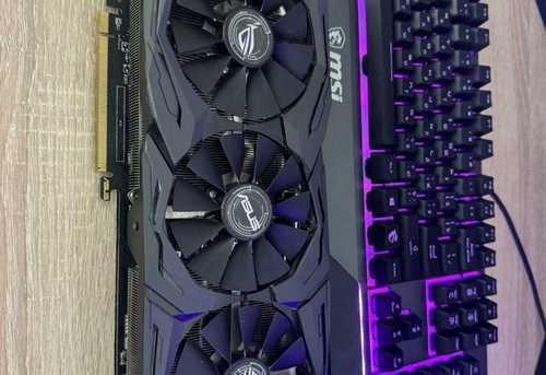 Видеокарта rx 480 8gb asus rog strix