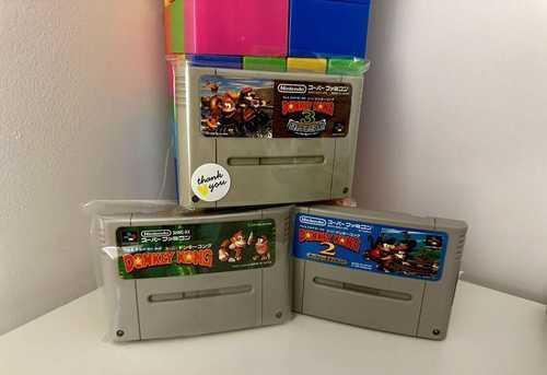 Donkey kong country Super Famicom japan SET