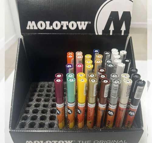 Акриловые маркеры Molotow 1 mm, 2 mm