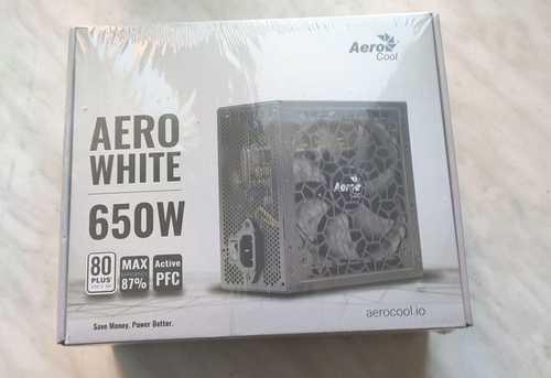 Блок питания AeroCool Aero White 650W
