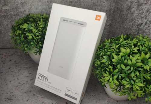 Внешний аккумулятор Power Bank Xiaomi (Белый)