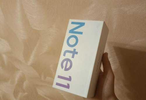 Коробка от Redmi Note 11