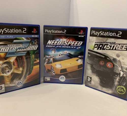 Need For Speed коллекция - PlayStation 2