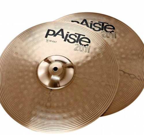 Тарелка Hi-Hat Paiste 201 Bronze Hi-Hat 14''(пара)