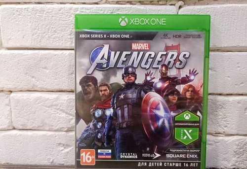Диск Xbox one Marvel Avengers