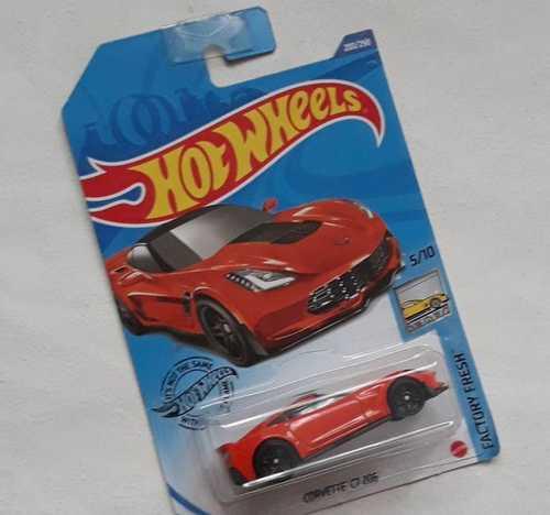 Новая машинка Hot wheels corvette c7 z06 хот вилз