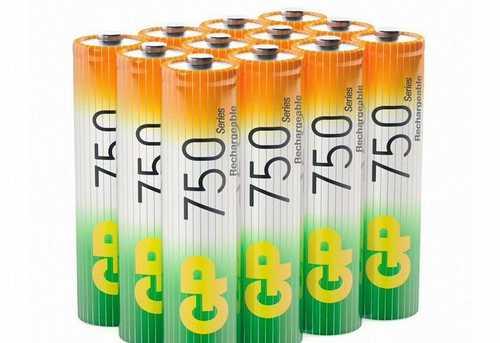 Аккумулятор GP AAA 750 mAh (уп 12 шт)