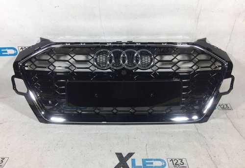 Решетка радиатора Audi A4 B9 рестайлинг стиль RS4