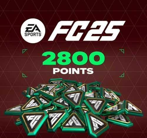 2800 Points для EA FC 25 на Xbox (ключ)