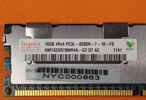 DDR3 16GB ECC REG 1066 MHz SK hynix 4Rx4 серверная