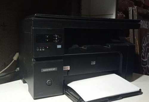Принтер HP laserjet M1130 MFP. Рабочий