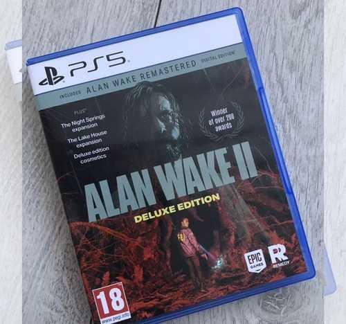 Alan wake 2 ps5 диск