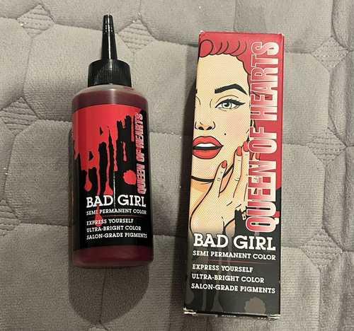 Пигмент для волос bad girl красный