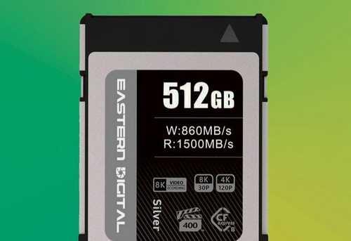 CFexpress Type B 512Gb 860-1500 mb/s карта памяти