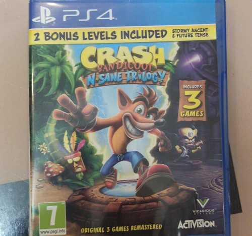 Crash bandicoot n sane trilogy ps4