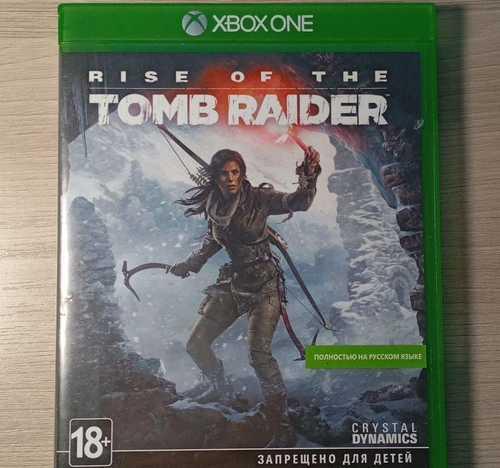 Rise of the Tomb raider Xbox one (диск)