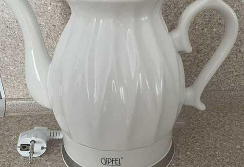Чайник gipfel керамический новый
