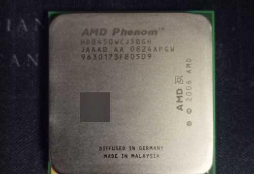 Процессор AMD Phenom X3 8450 + оперативная память