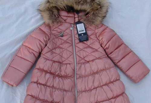 Новое зимнее теплое до -30 пальто бренд