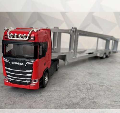 Металлическая Машинка scania S730 V8 Автовоз