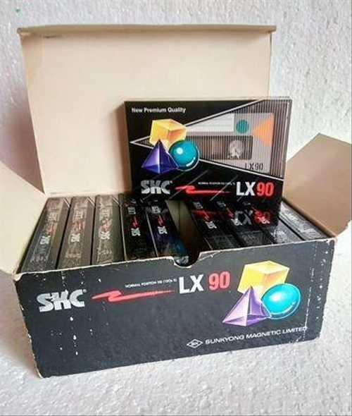 Аудиокассета SKC LX90.Новая.S.Korea