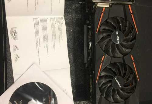 Видеокарта rx580 4gb gigabyte