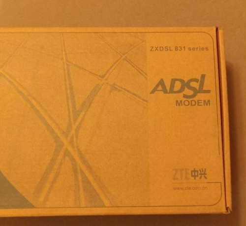Adsl Modem (модем и роутер) ZTE zxdsl 831AII