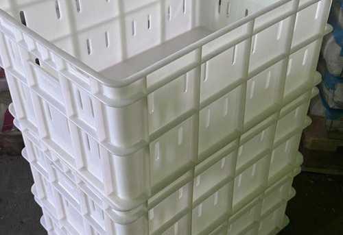 Ящики Пластиковые Колбасные 600х400х260мм Белые