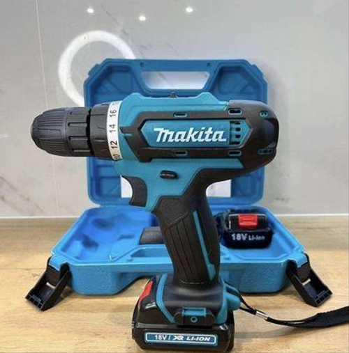 Аккум-Шуруповерт Makita 18v-2Ah