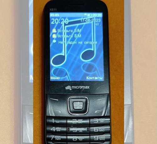 Мобильный телефон Micromax X811 бу