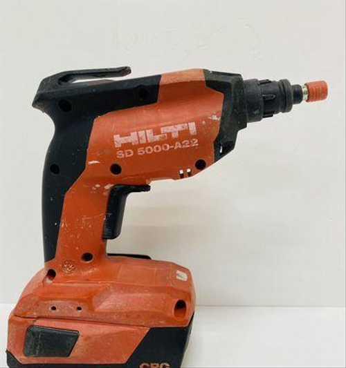 Аккумуляторная дрель Hilti DD 5000-A22